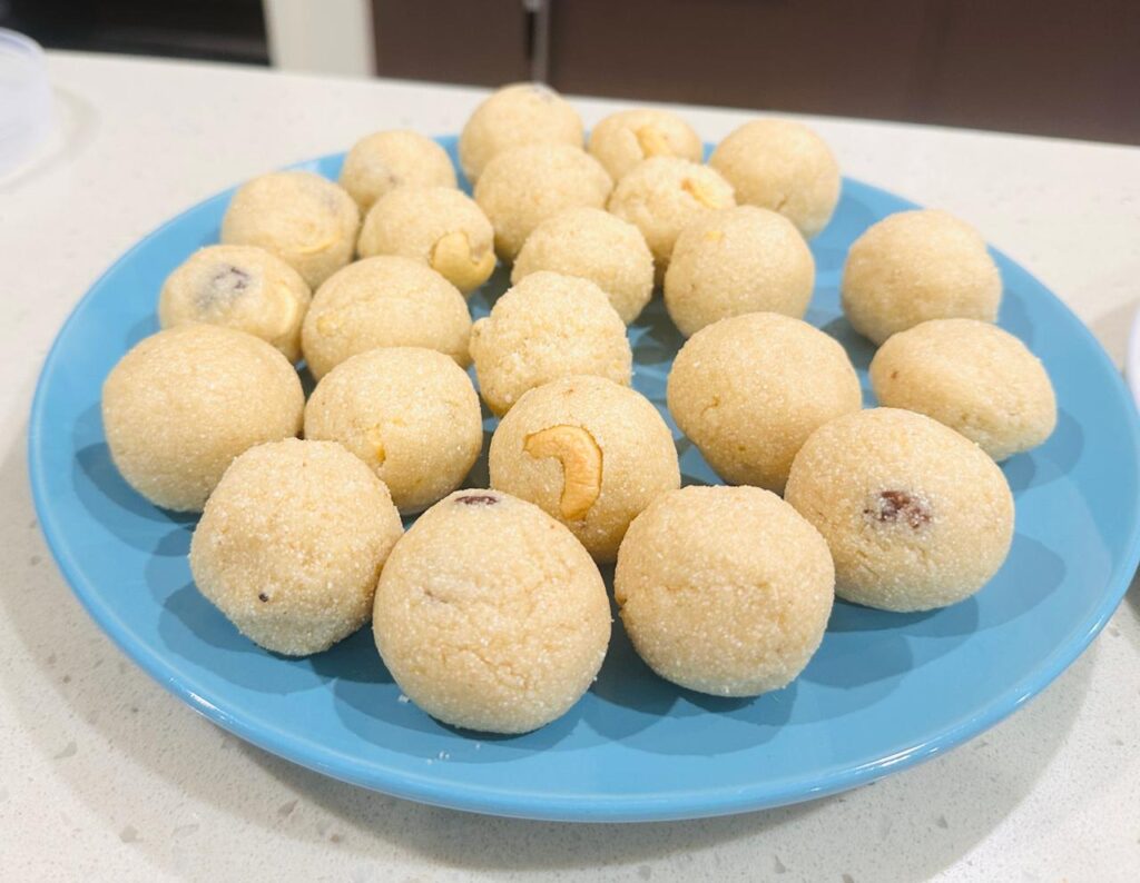 Rava Laddu - Tasty South Indian foods